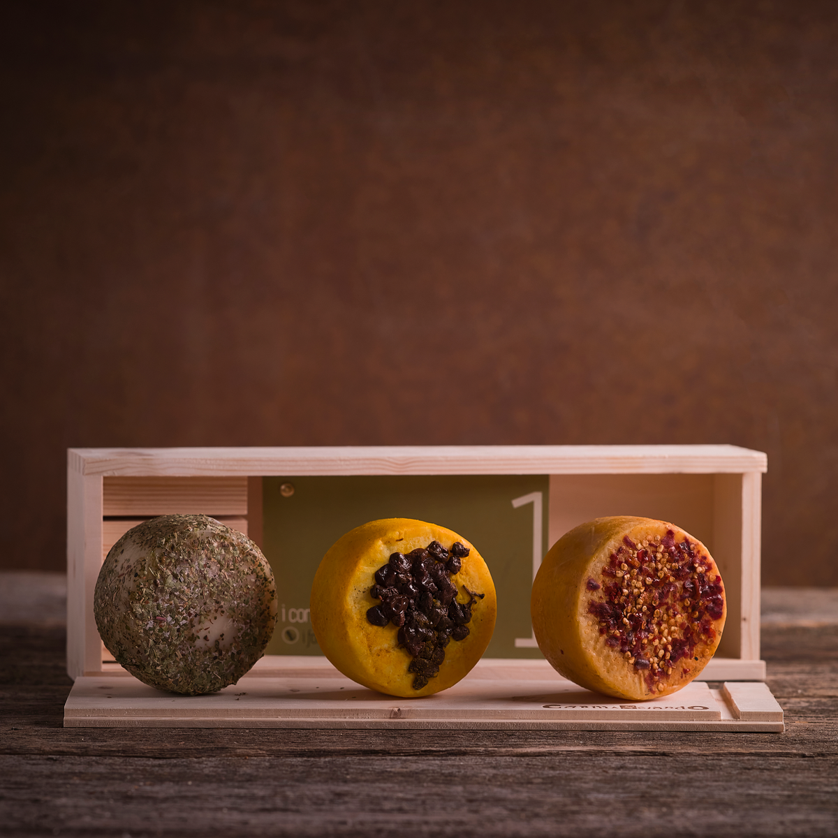 Mignon tris - Box legno – Carmasciando